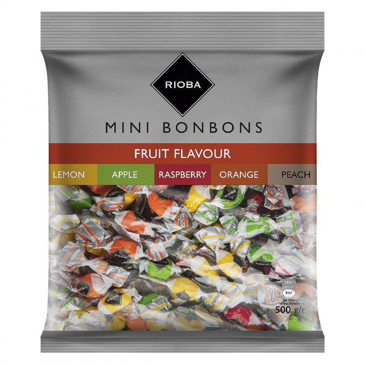 Rioba Mini Bombons карамельки ассорти 500гр