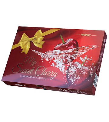 Magnat My Cherry Сharm конфеты пралине из Темного шоколада с Вишневым ...